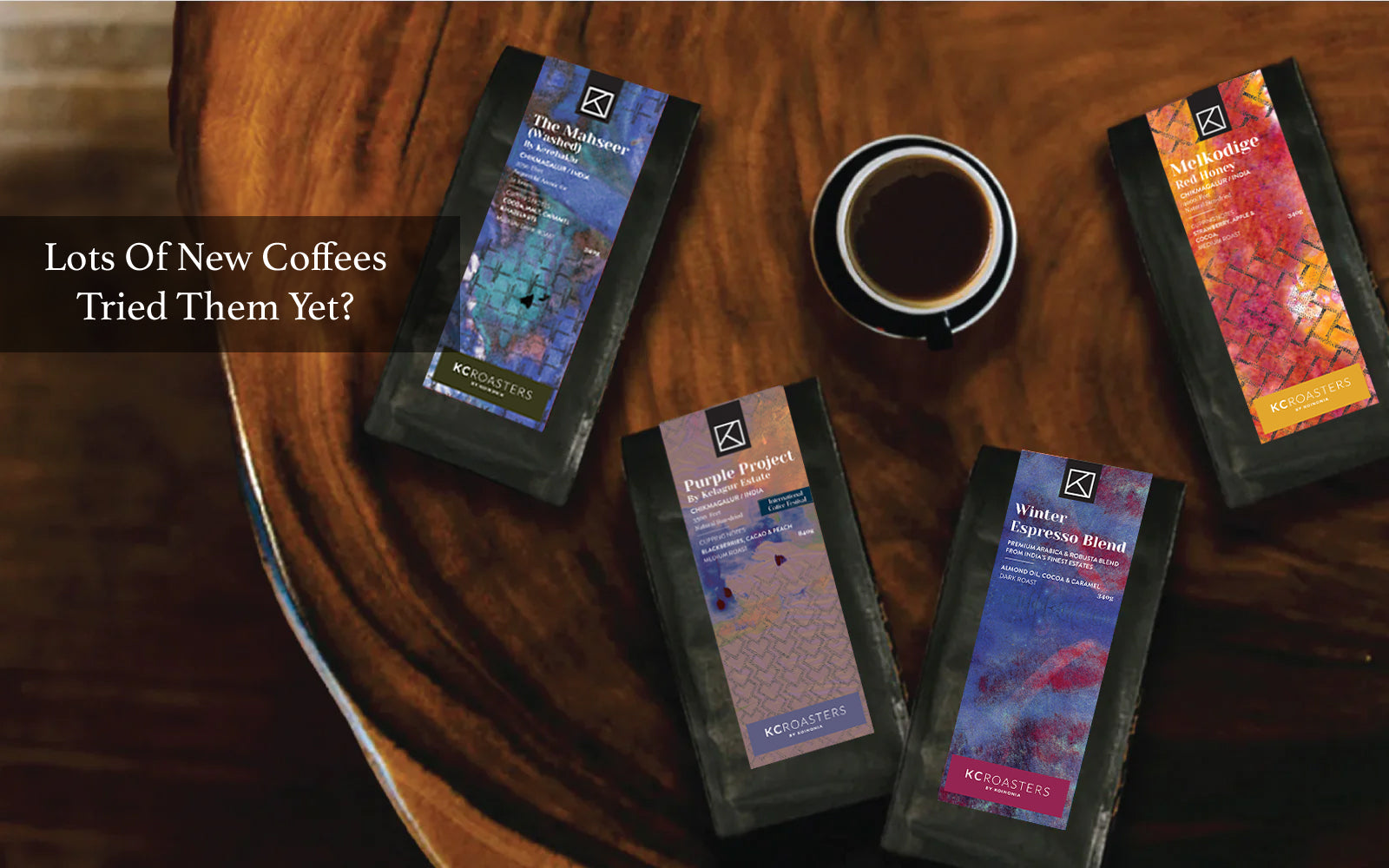 Buy Fresh Coffee Beans | KCROASTERS Roasted Coffee online