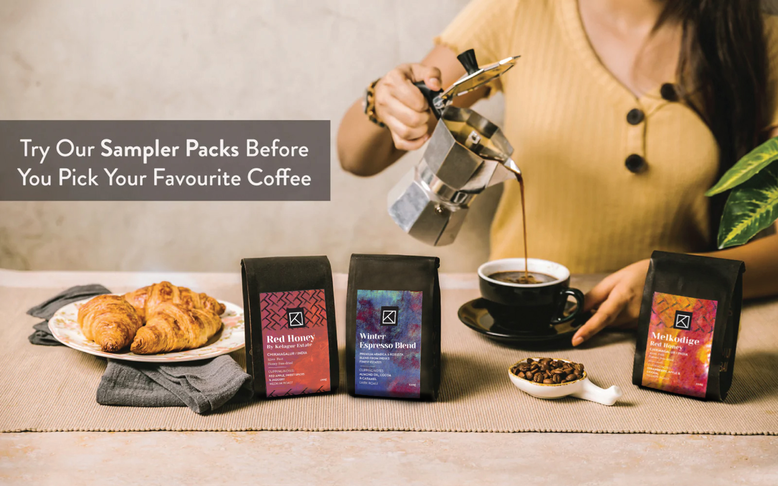 Buy Fresh Coffee Beans | KCROASTERS Roasted Coffee online